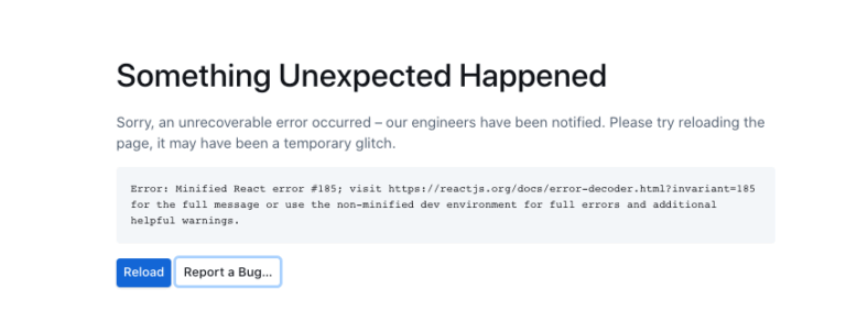 Minified React Error #185 Explained: Stop Infinite Rerenders
